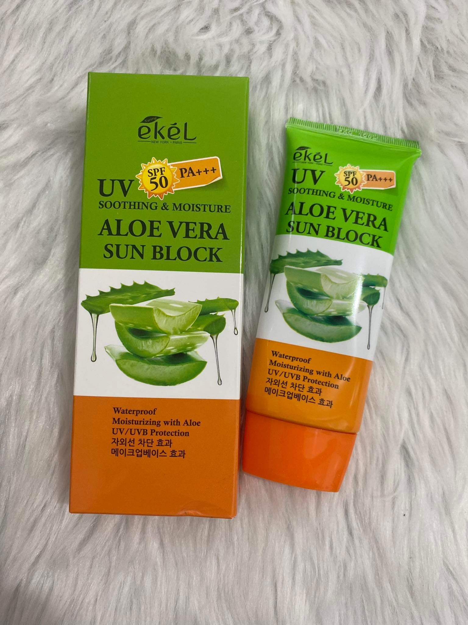 EKEL Soothing & Moisture Sun Block SPF50/PA++ | Lazada PH