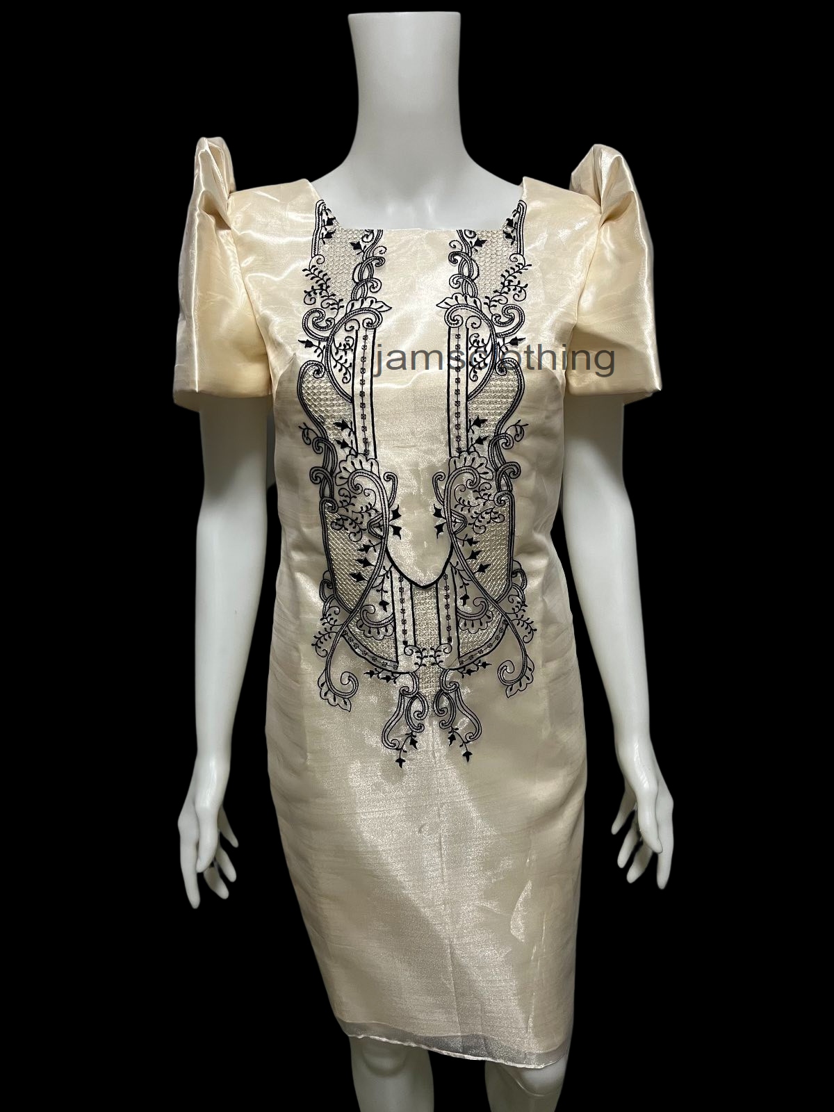 Modern FILIPINIANA Dress Linen BARONG TAGALOG Philippine, 54% OFF