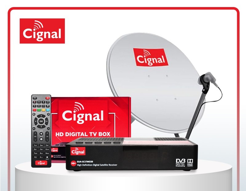 CIGNAL PREPAID KIT COMPLETE SET 1 YEAR LOCAL SUPPLIER WARRANTY ONESHOP ...