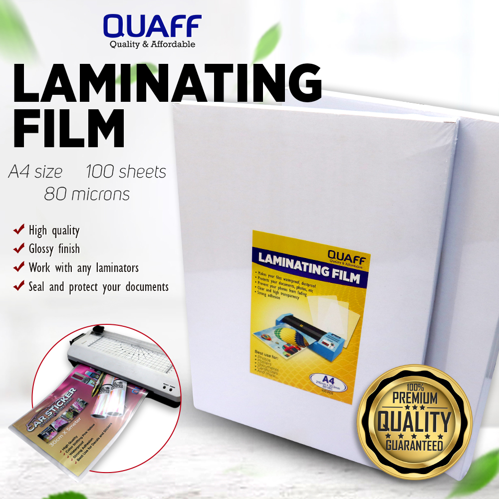 【Blue Prints PH】Short | A4 | Long Size QUAFF Laminating Film || Hot ...