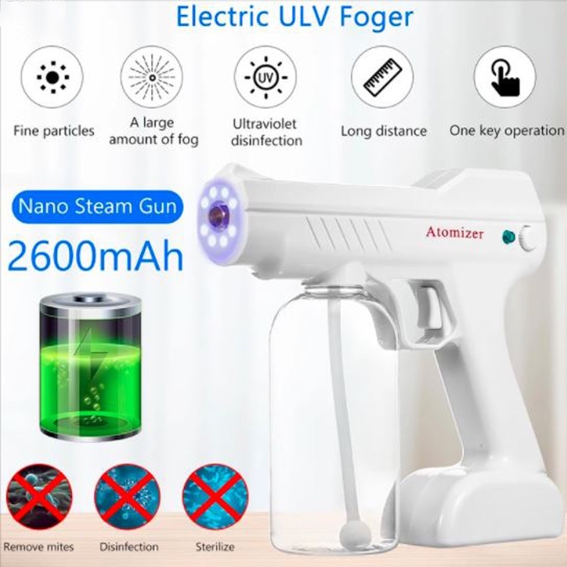Rechargeable Wireless Nano UV Light Blue Ray Misting Sprayer ...