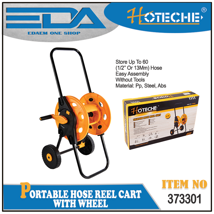 Hoteche Portable Hose Reel Cart With Wheel | Lazada PH