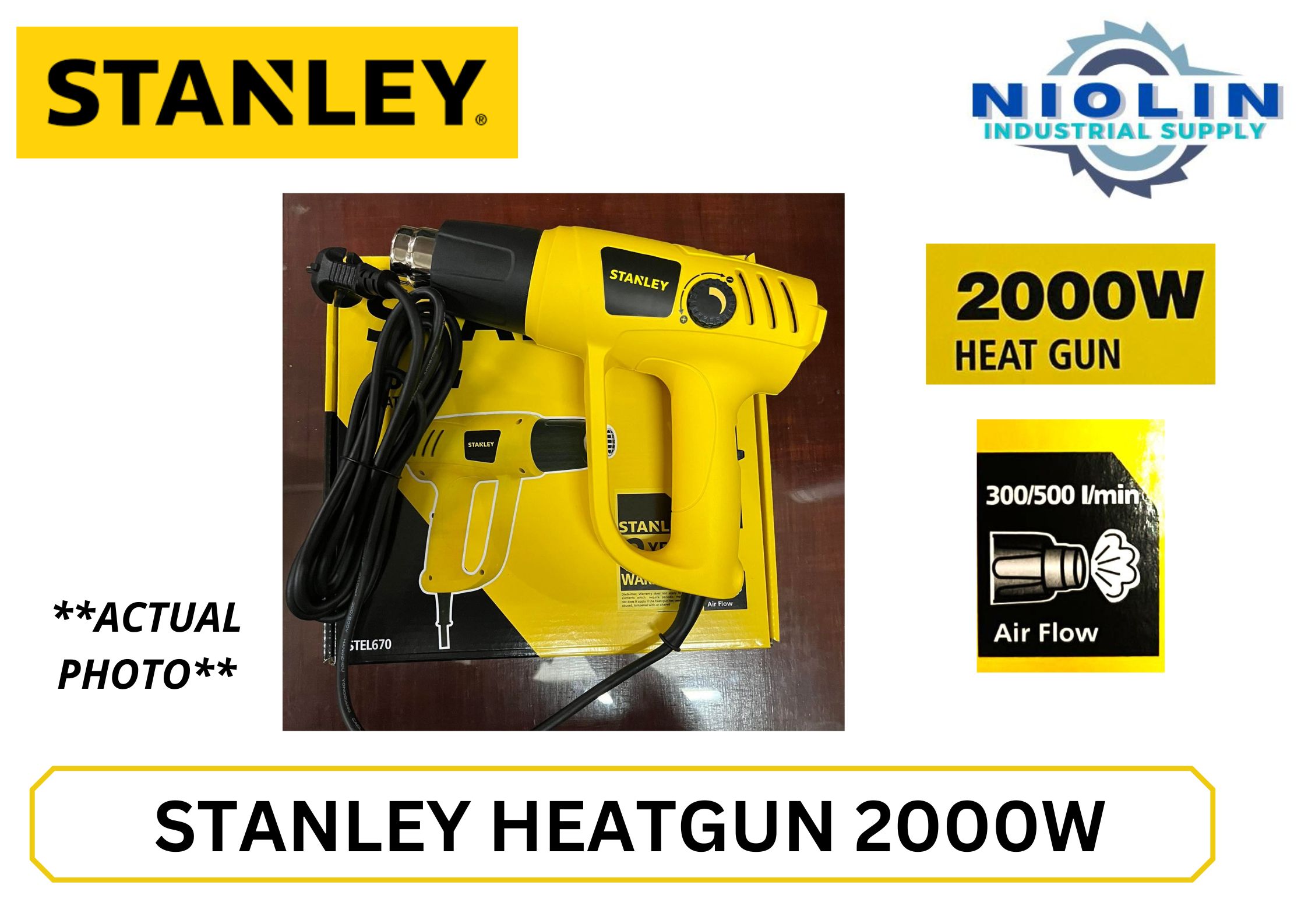 Original STANLEY HEAT GUN 2000W | Lazada PH