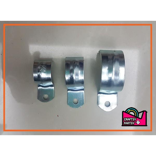 (PER PIECE) Conduit Clamp HD/ GI Clamp/ C Clamp Single for EMT IMC RSC ...