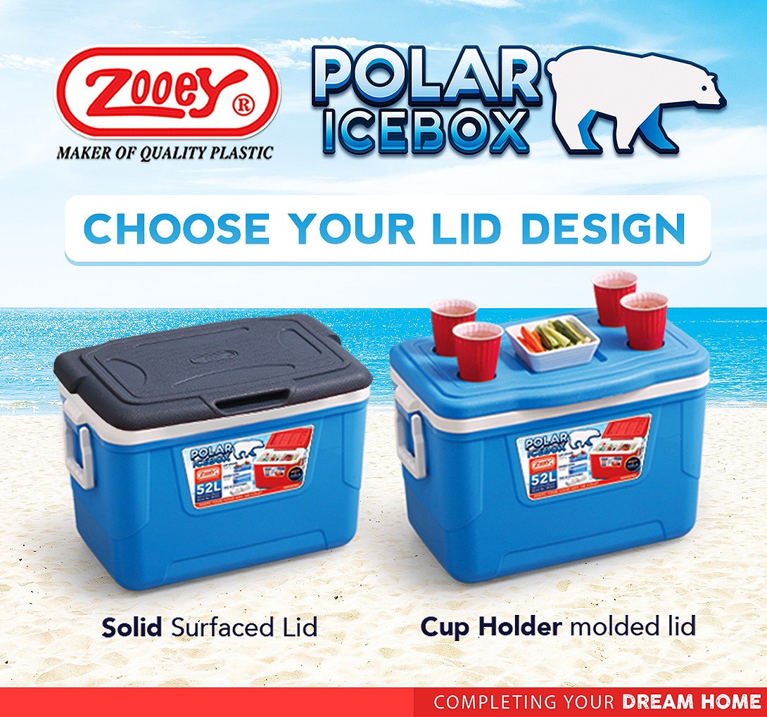 Zooey Polar Icebox 52 Liters Insulated Ice Box / 2019-L | Lazada PH