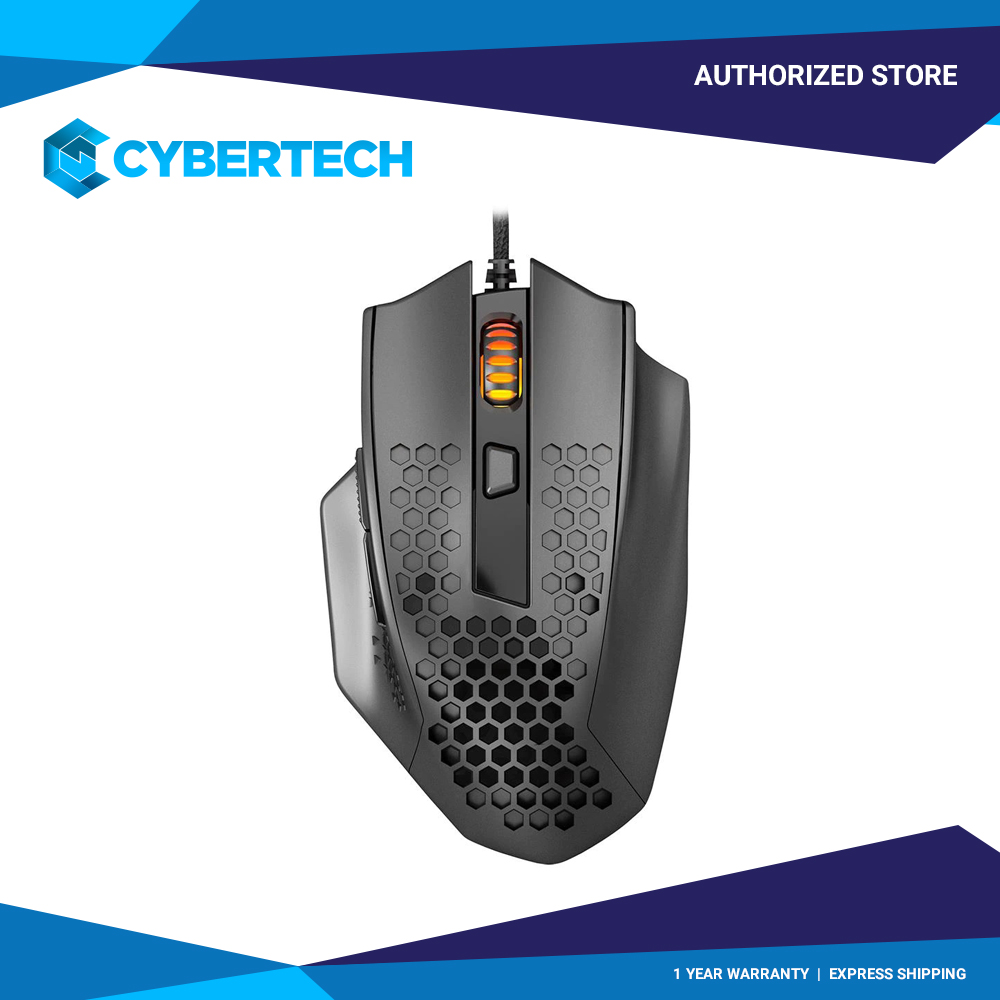 Redragon M722 Lightweight RGB Gaming Mouse, 58g Ultralight Honeycomb ...