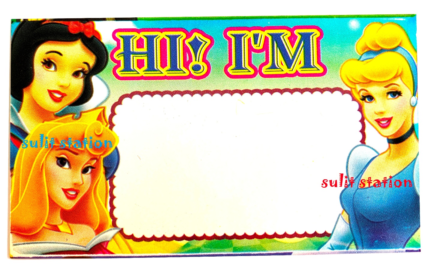 Name Tag Design Disney Princess at Edith Fyfe blog