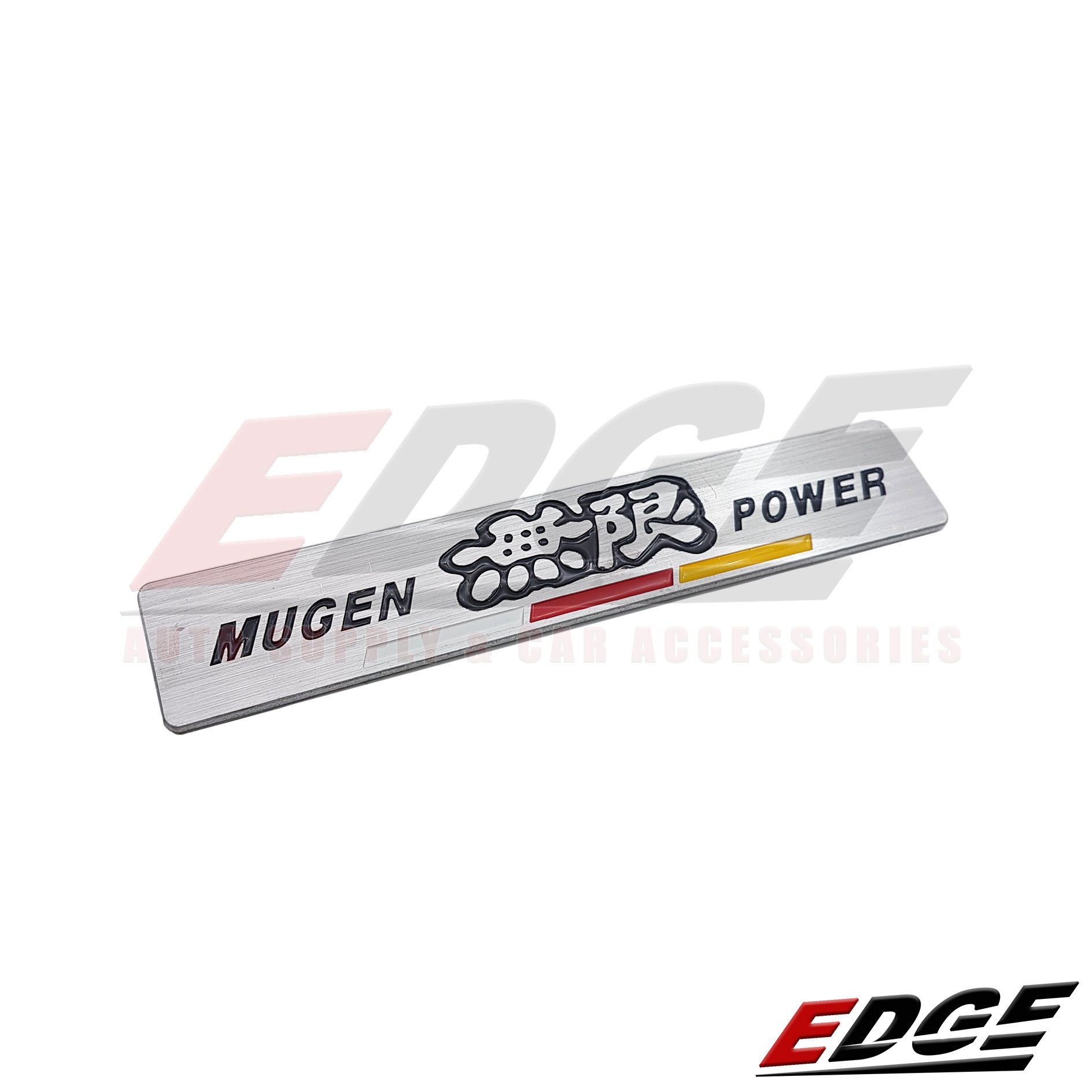 Emblem - MUGEN POWER - Aluminum - 2.5x14cm // honda mugen type r rr ...