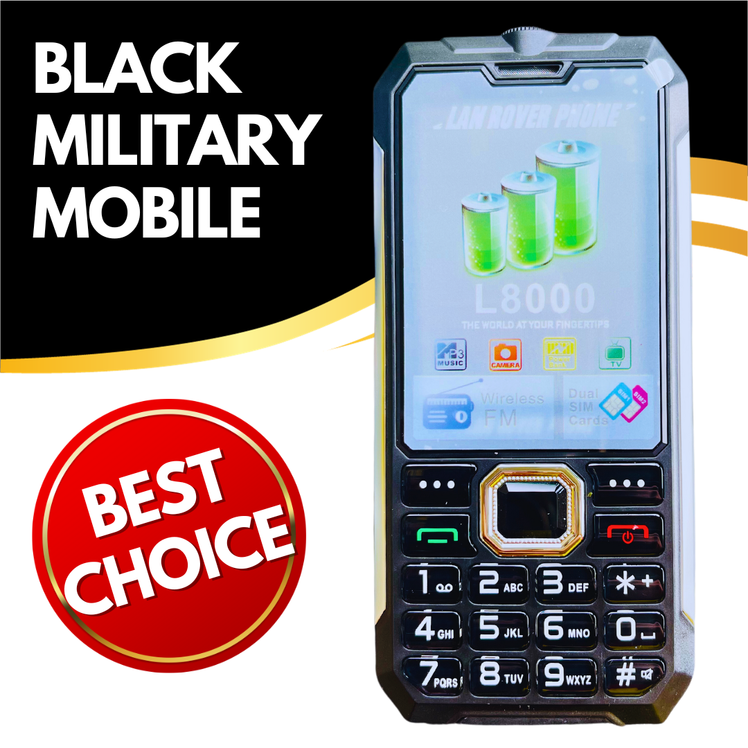 HEAVY DUTY ARMY PHONE TV L8000 BLUETOOTH PHONE / TELEVISION WITH STRONG ...