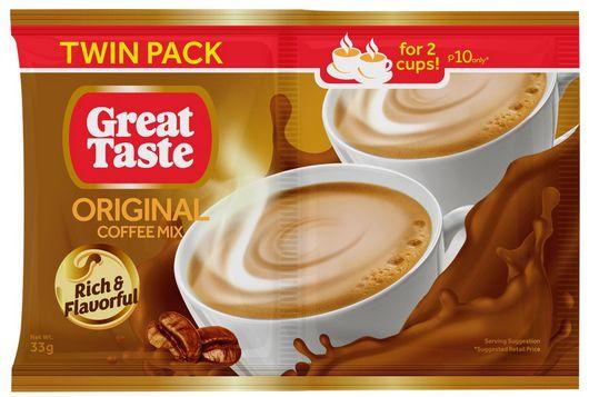 Great Taste Original Twin Pack 33g Coffee | Lazada PH