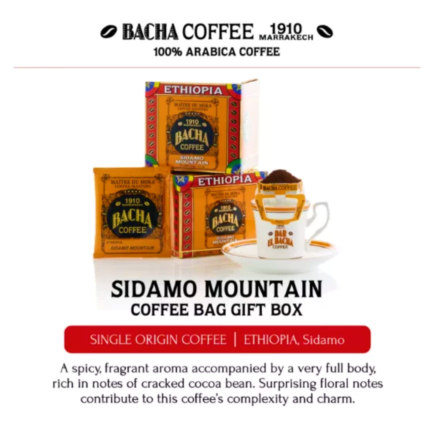 Bacha Coffee / Singapore Morning / With Bag Gift Box / ORIG! | Lazada PH