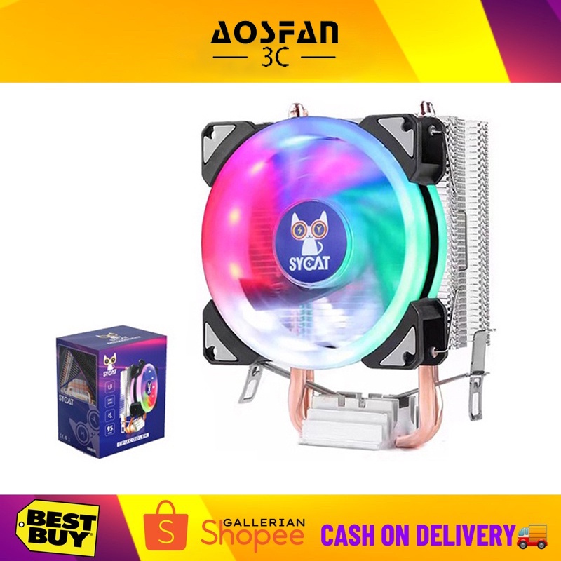 CPU Cooler Computer CPU Radiator AMD CPUIntel Cooler CPU Heatsink Case ...