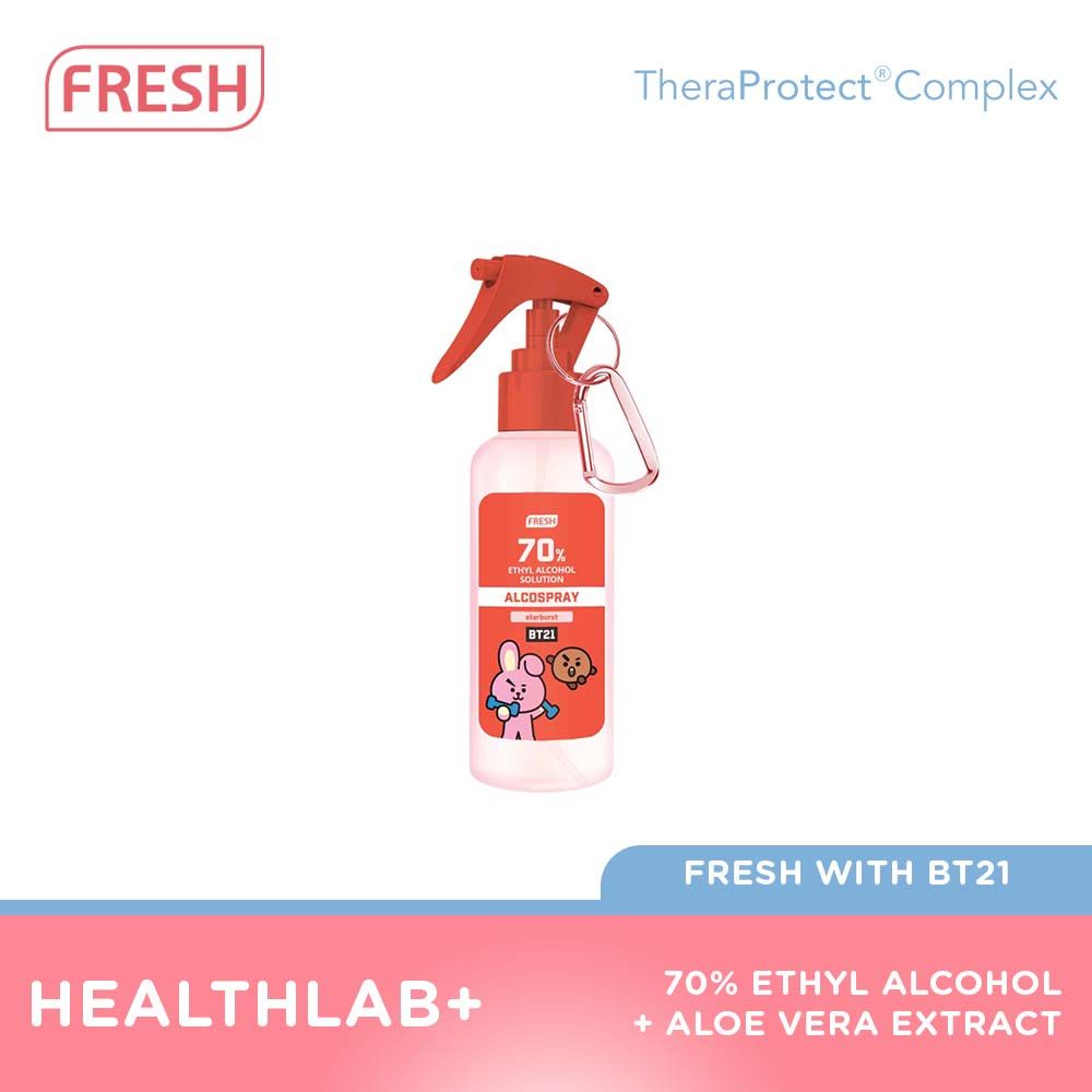 Fresh with BT21 70% Ethyl Alcohol Solution Alcospray Starburst Red ...