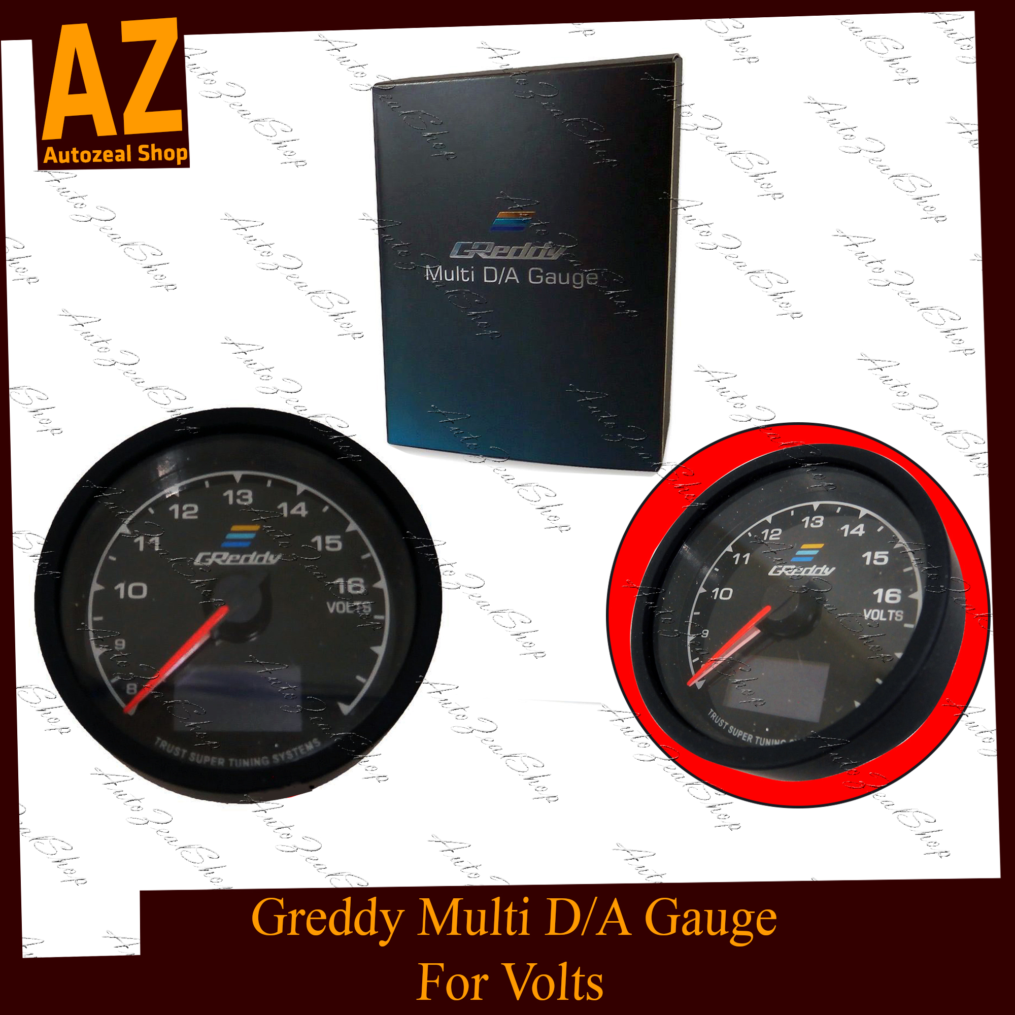 Greddy Multi D/A Gauge for Volts (with LCD Display) | Lazada PH