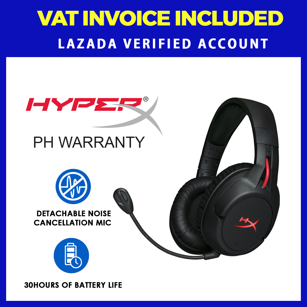 HyperX Cloud Flight - Wireless Gaming Headset Black | Lazada PH