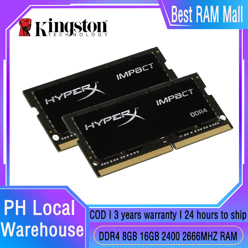 【Free shipping】Kingston HyperX DDR4 RAM 16GB 8GB 3200MHz 2666MHz 2400MHz Laptop 260Pin PC4-21300 ...