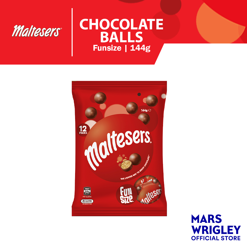 MALTESERS® Chocolate Balls Funsize 144g | Imported Chocolates | Lazada PH