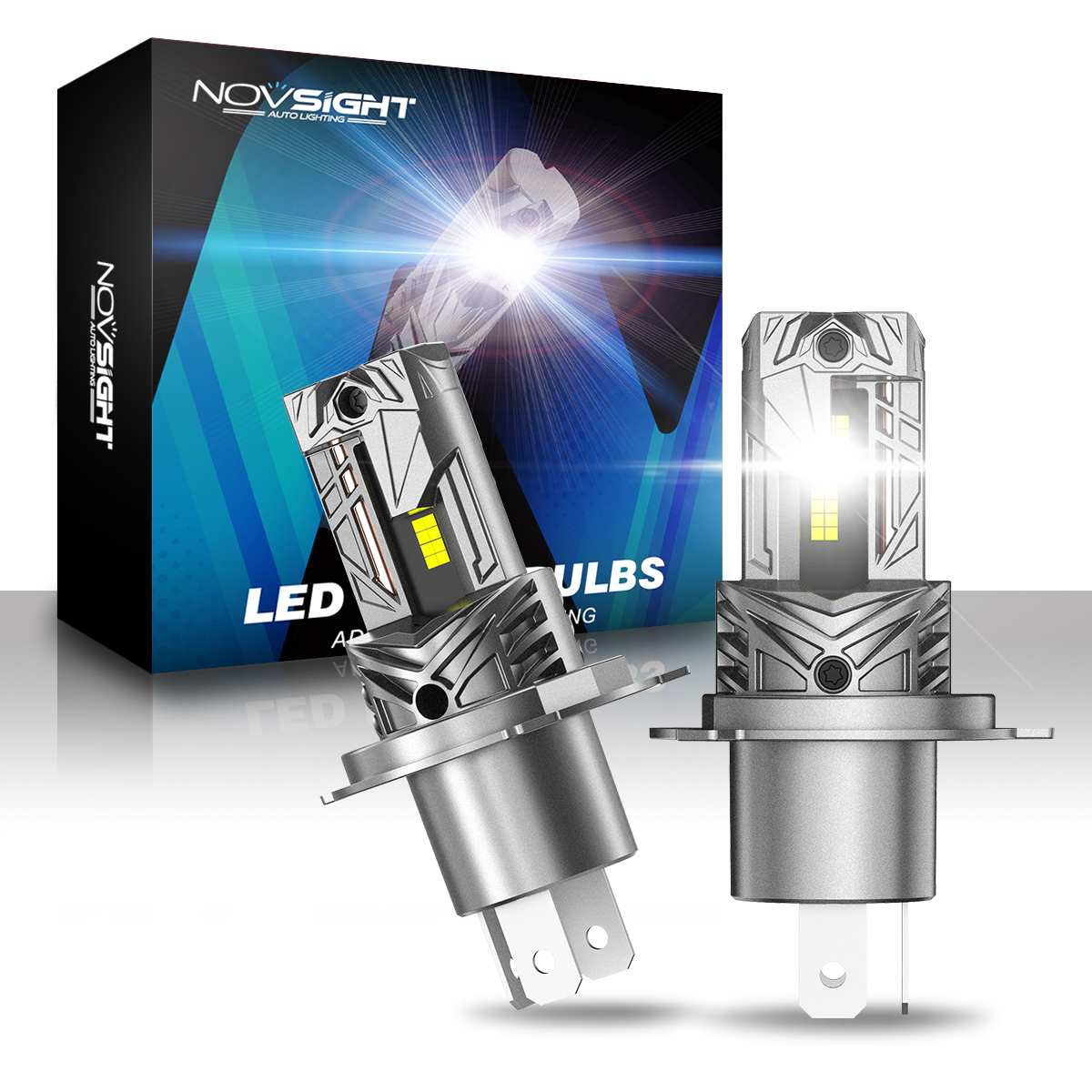 Novsight N77 car light 60W 16000LM 1:1 LED headlight bulbs for Car ...