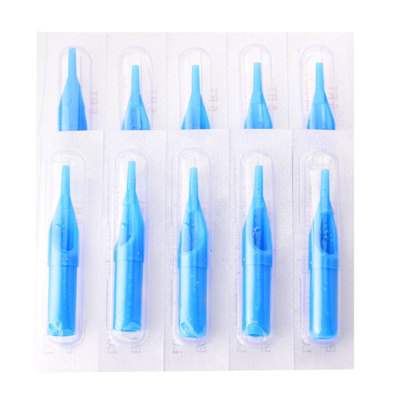 Professional 5/50pcs Disposable Mixed Sterile Tattoo Nozzle Tips Kit ...