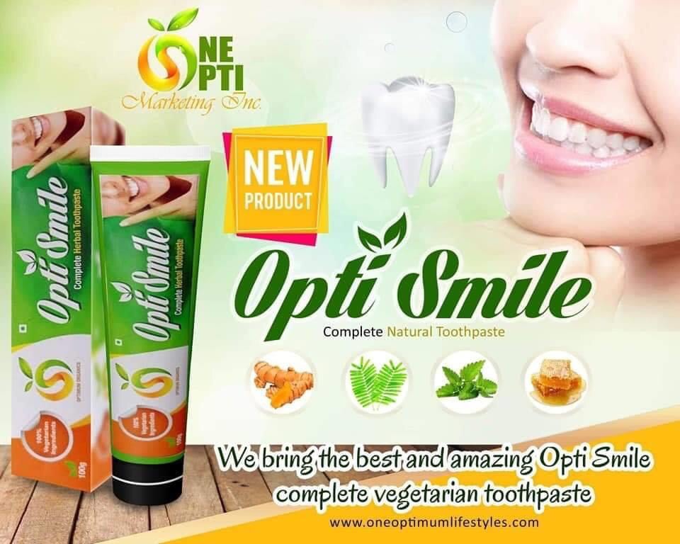 Opti Smile Organic Toothpaste | Lazada PH