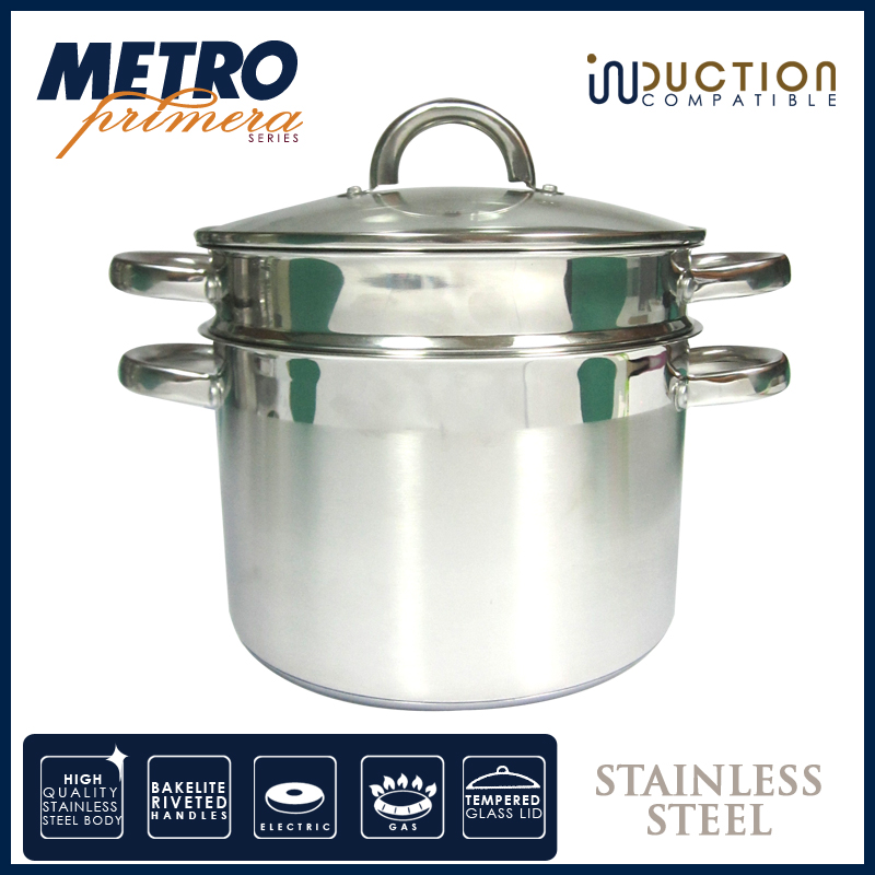 Metro Cookwares Primera Multi Function Cooker Stainless Steel Induction ...
