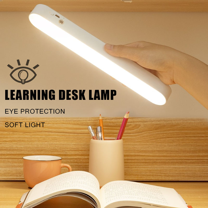 USB Desk Magnetic Table Lamp Charging Study Rechargeable LED Wardrobe ...