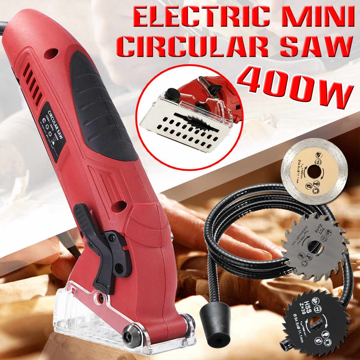 AbbyShi Flagship 220V 400W Portable Electric Mini Circular Saw ...