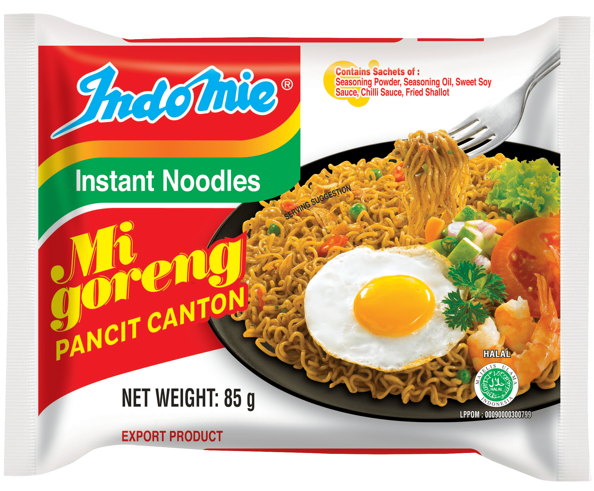 Indomie Mi Goreng Instant Noodles Pancit Canton 425g (Pack of 5 ...