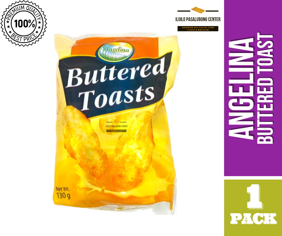 ANGELINA Buttered Toast 130grams | best seller biscocho | iloilo ...