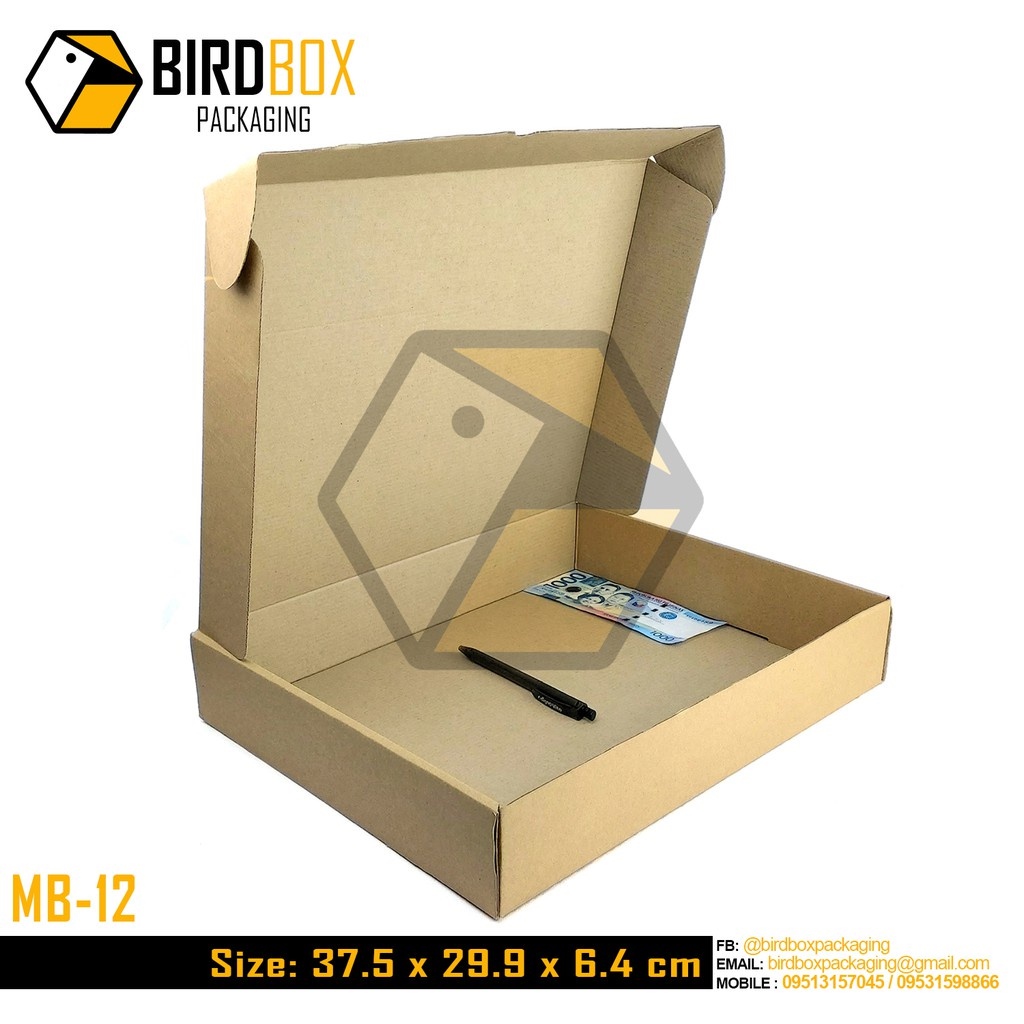 BIRBOX Brown Kraft Corrugated Mailer Box I Gift Box I Diecut | Lazada PH