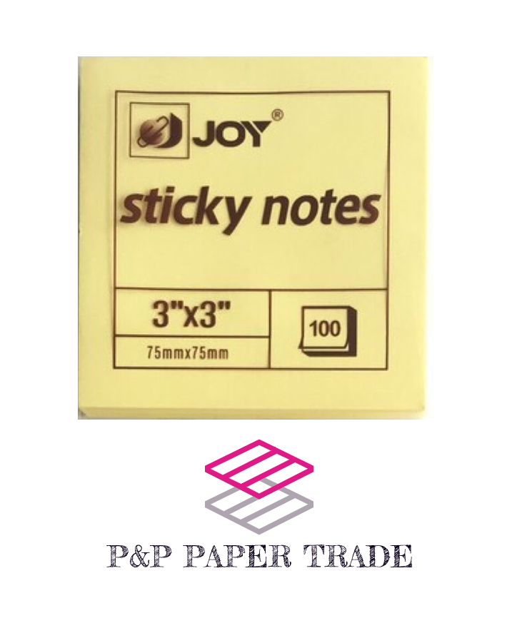 P&P Sticky Notes 3x3 (Joy Brand) | Lazada PH