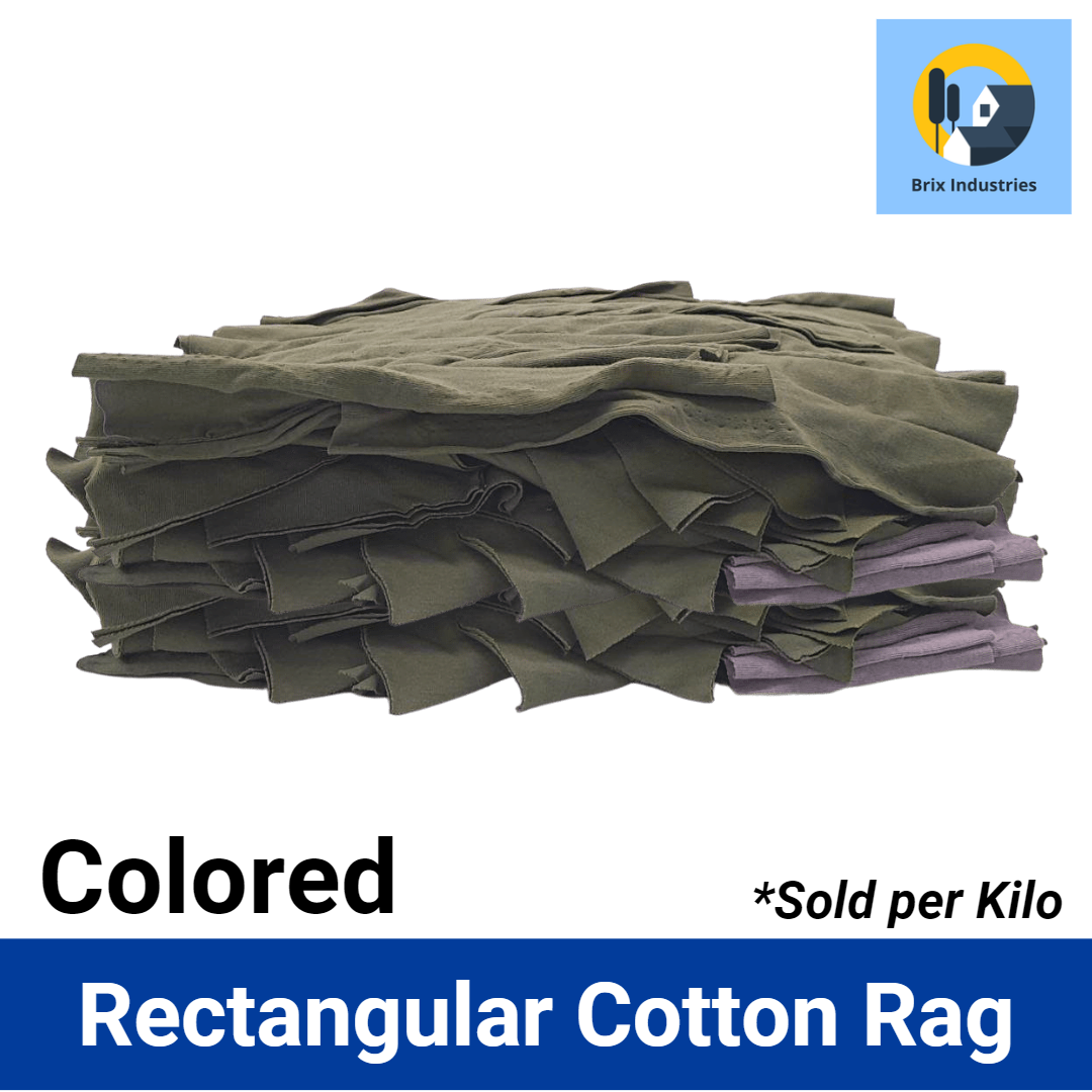 Cotton Rags Basahan Rectangle 1kg Colored or White Construction ...