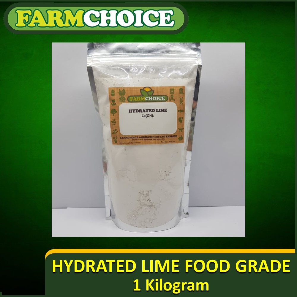 Hydrated Lime Food Grade (1Kg) | Lazada PH
