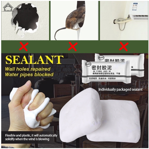 Sealant Wall Plaster Repair Patch Paste Paint Gap Filler Cream White ...