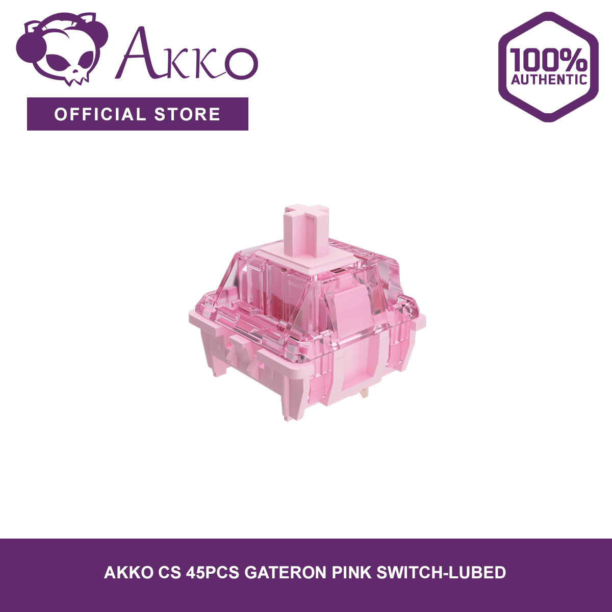 Akko CS 45PCS Gateron Pink Switch-Lubed | Lazada PH