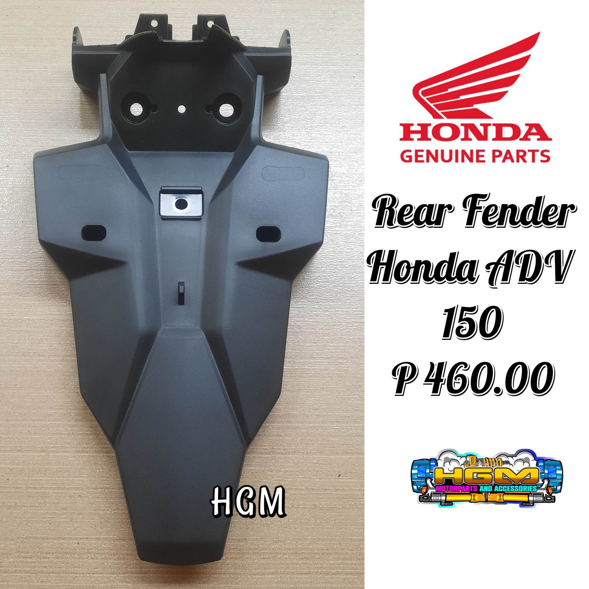 REAR FENDER FOR HONDA ADV 150 | 80101-K0W-N00 | Lazada PH