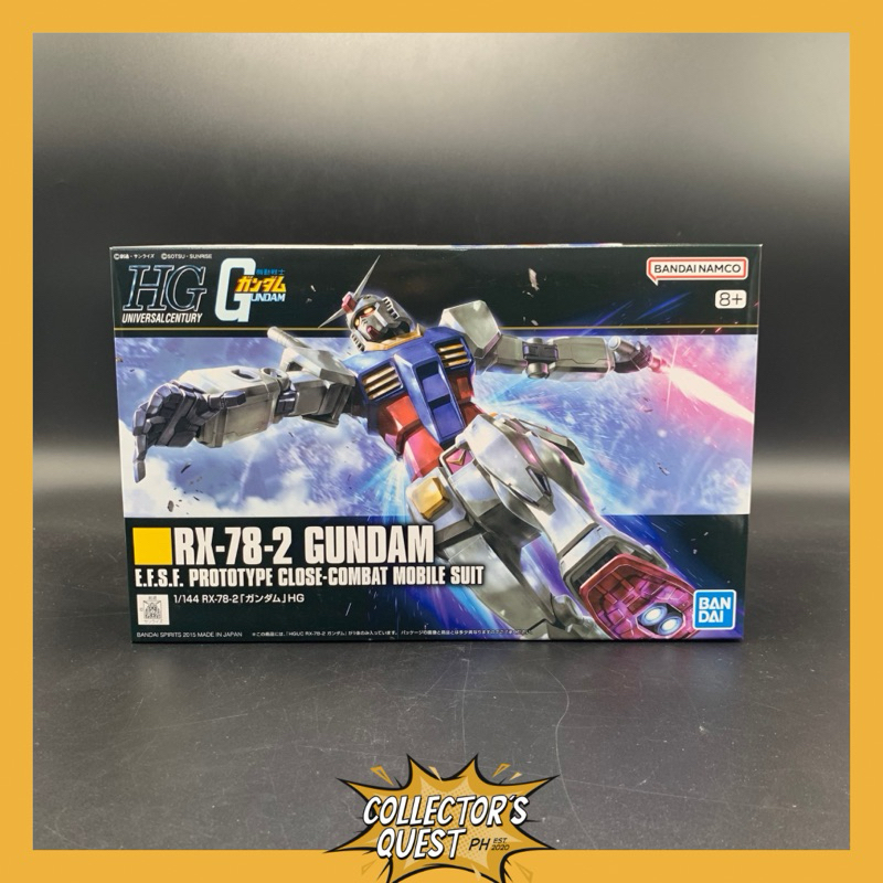 1/144 HGUC RX-78-2 Gundam E.F.S.F Prototype Close Combat Mobile Suit ...