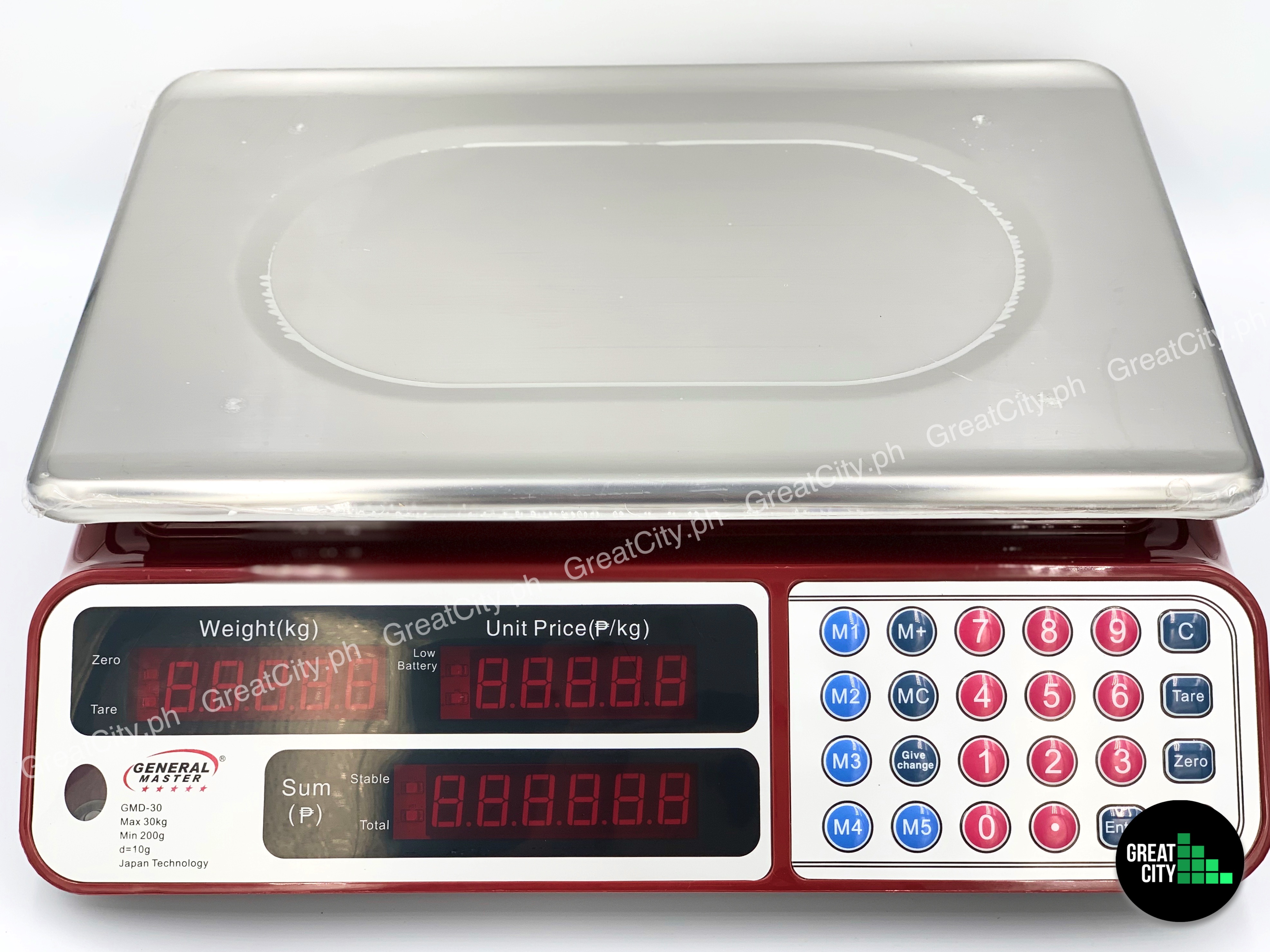 General Master Digital Weighing Scale 30 Kg. | Lazada PH