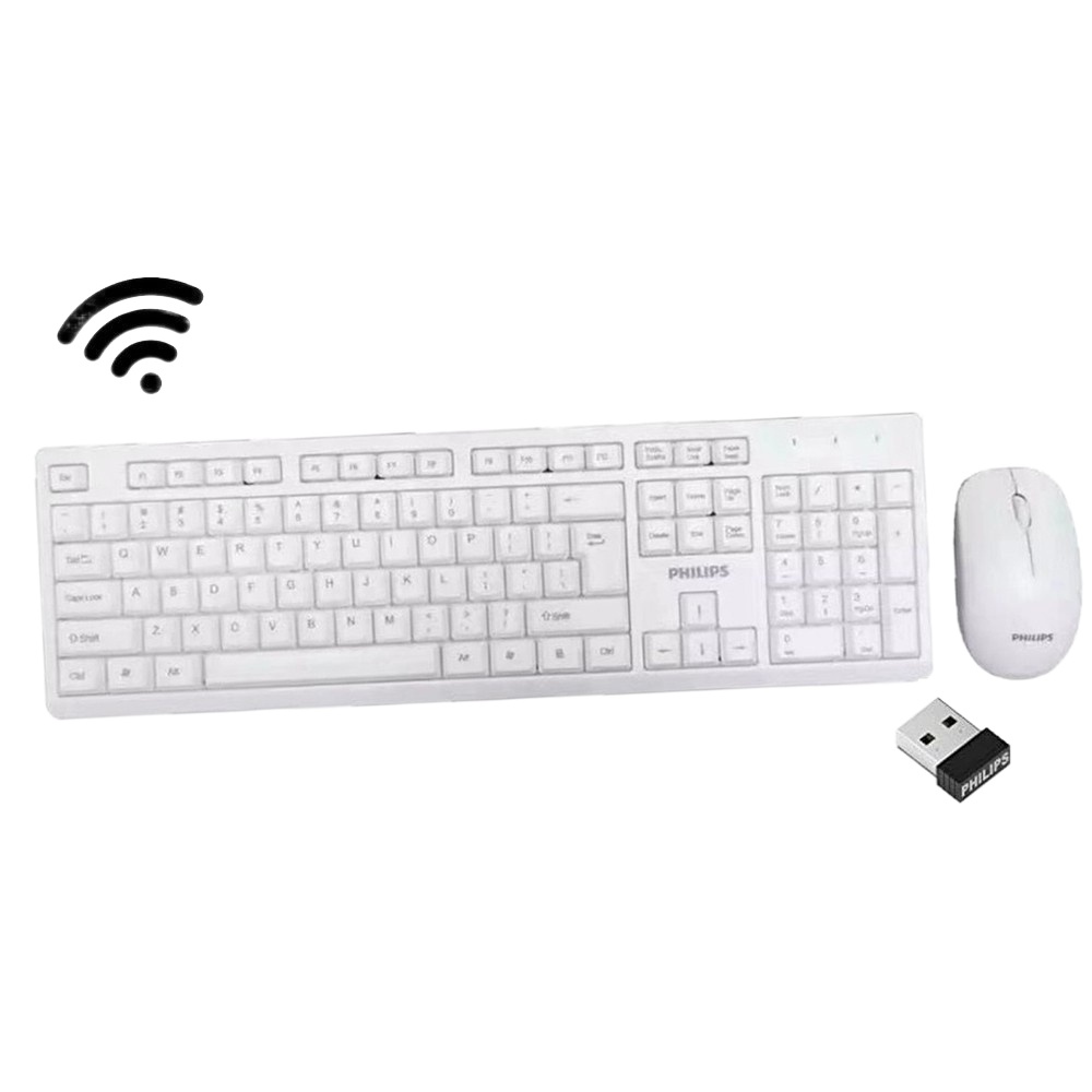 Philips C315/C354/N520 wireless silent keyboard and mouse combo set ...