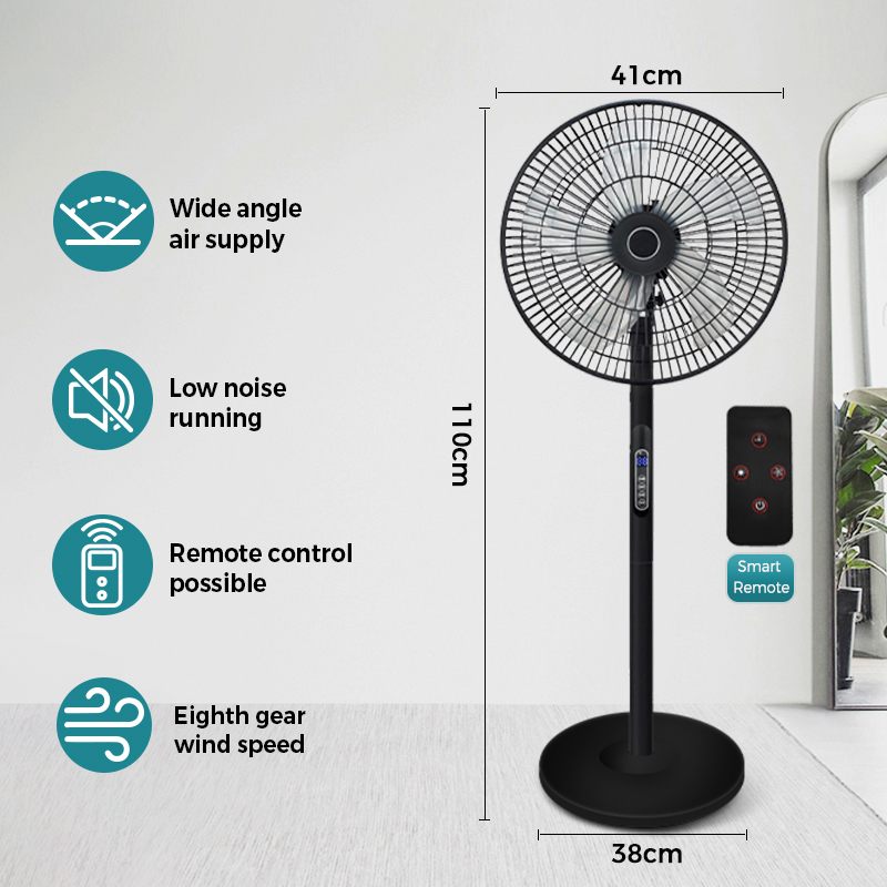 remote control electric fan vertical fan Household remote control ...