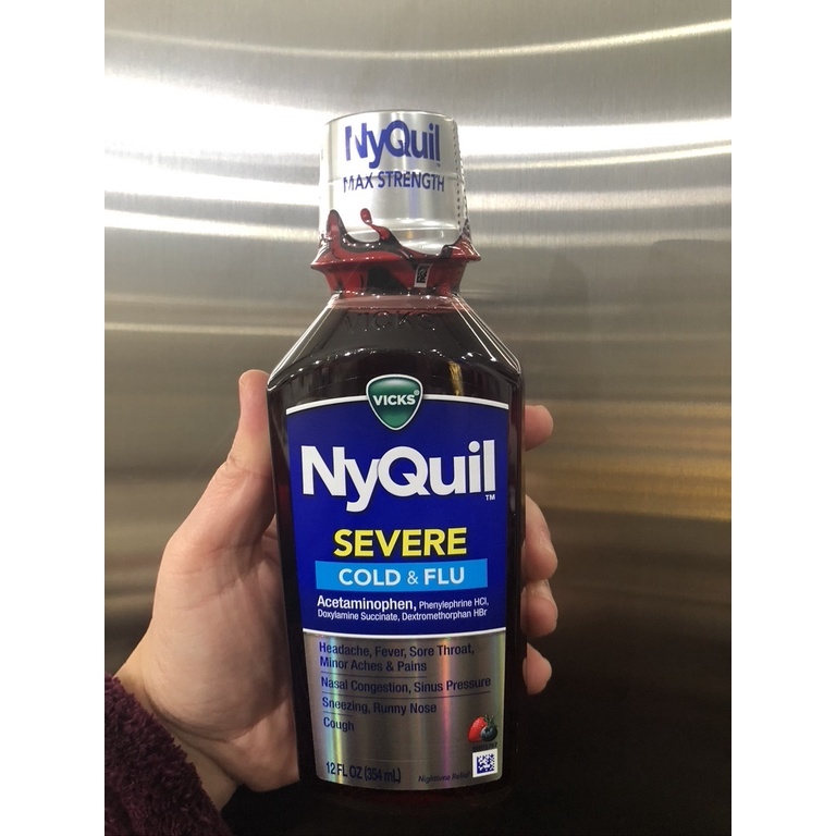 Vicks Severe DayQuil and NyQuil 354ml | Lazada PH