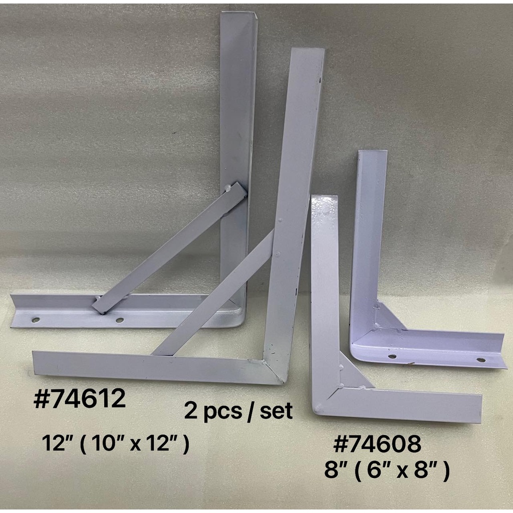 Duwell Wall Triangle Bracket Heavy Duty Steel for shelf wall mounted ...