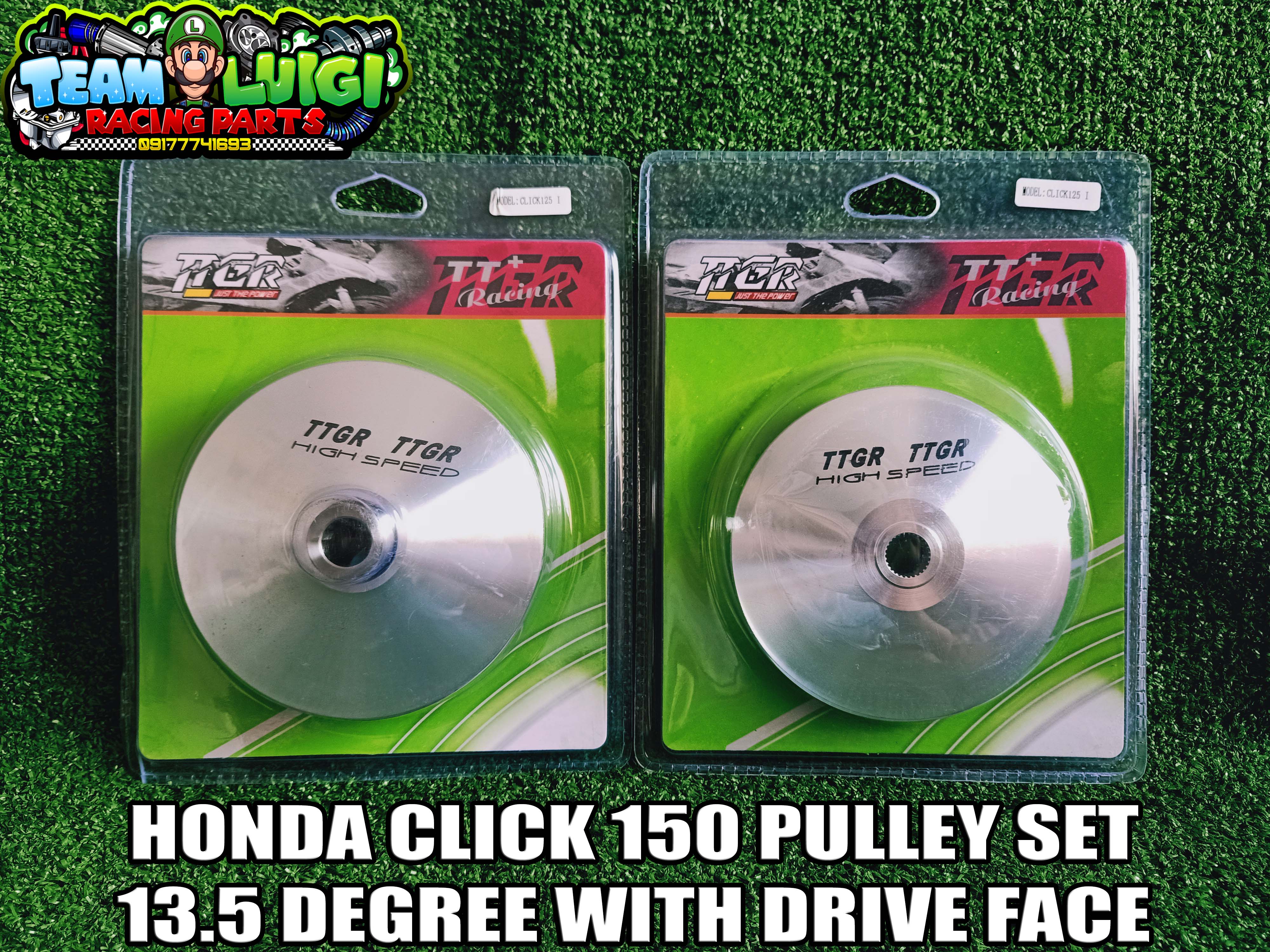 TTGR HONDA CLICK 150i PULLEY SET 13.5 DEGREE WITH DRIVE FACE | Lazada PH