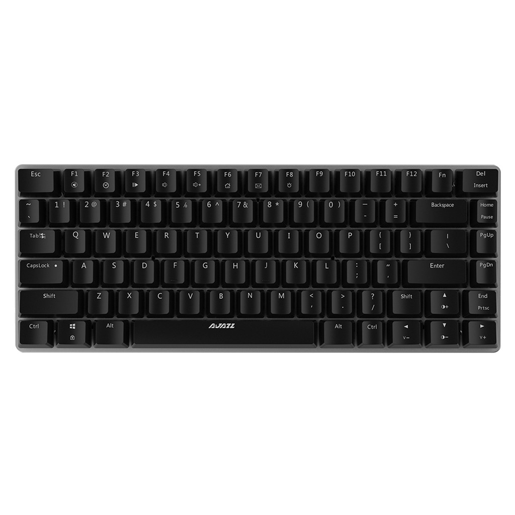 Ajazz AK33 Mechanical Gaming Keyboard Wired Russian/English layout RGB/1 Color Backlight 82-key ...