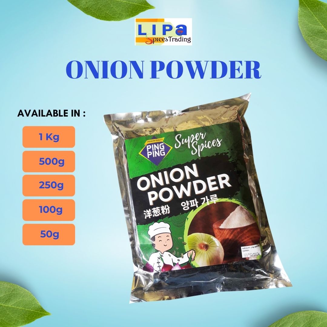 Lipa Spices Trading Onion Powder 1 Kilo | 500 Grams | 250 Grams | 100 ...