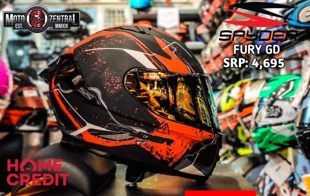 SPYDER FURY GD & KENETICS FULLFACE DUAL VISOR | Lazada PH