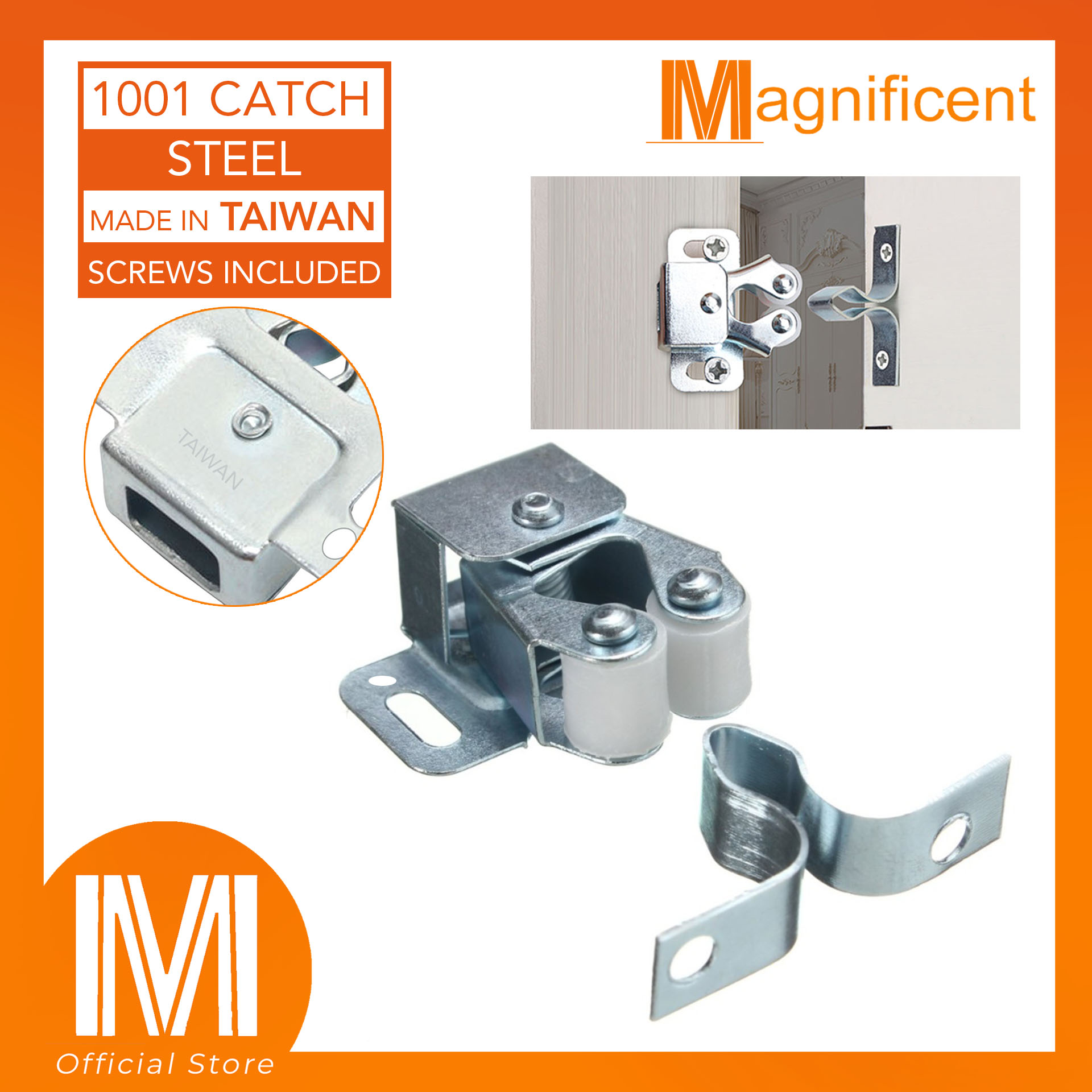 Double Roller Catch Latch for Cabinet Door (1pc) | Lazada PH