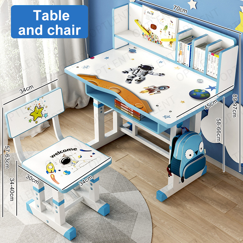 Study Table With Chair Set Combination Children's Study Desk Writing ...
