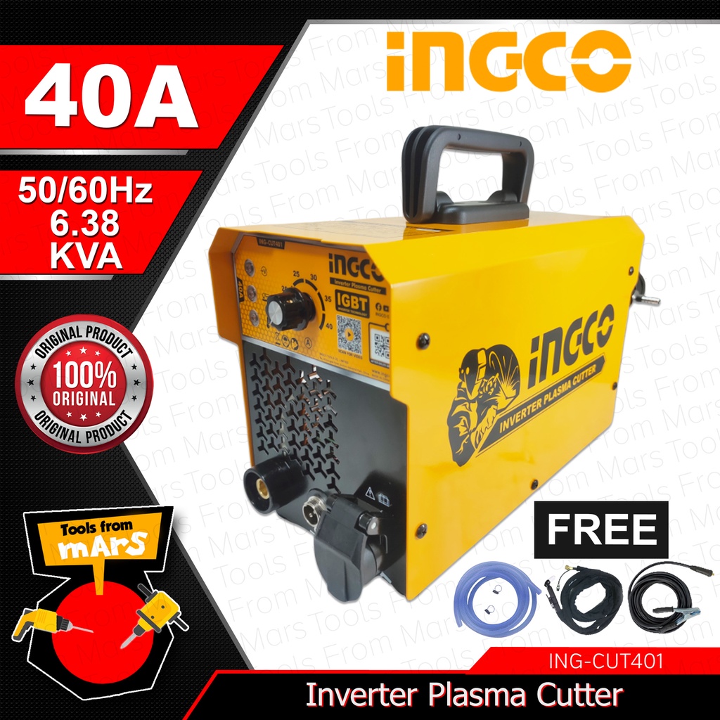 INGCO Inverter Welding Machine Plasma Cutter 40A ING-CUT401 -TFM-IPT ...