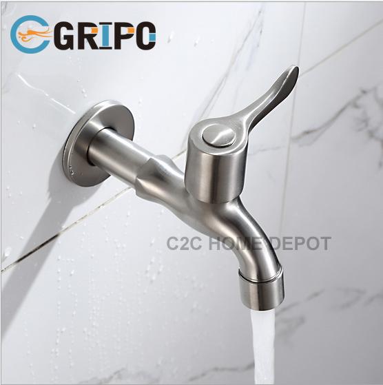 GRIPO sus304 stainless long type faucet | Lazada PH
